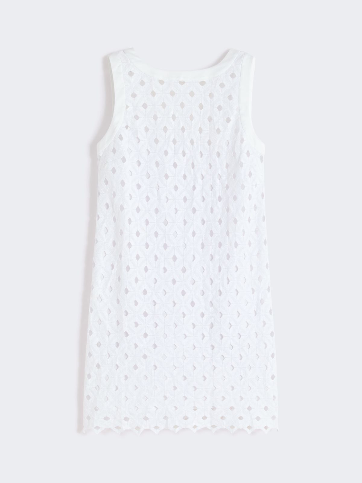 MAX MARA Macramé Jersey A-Line Mini Dress